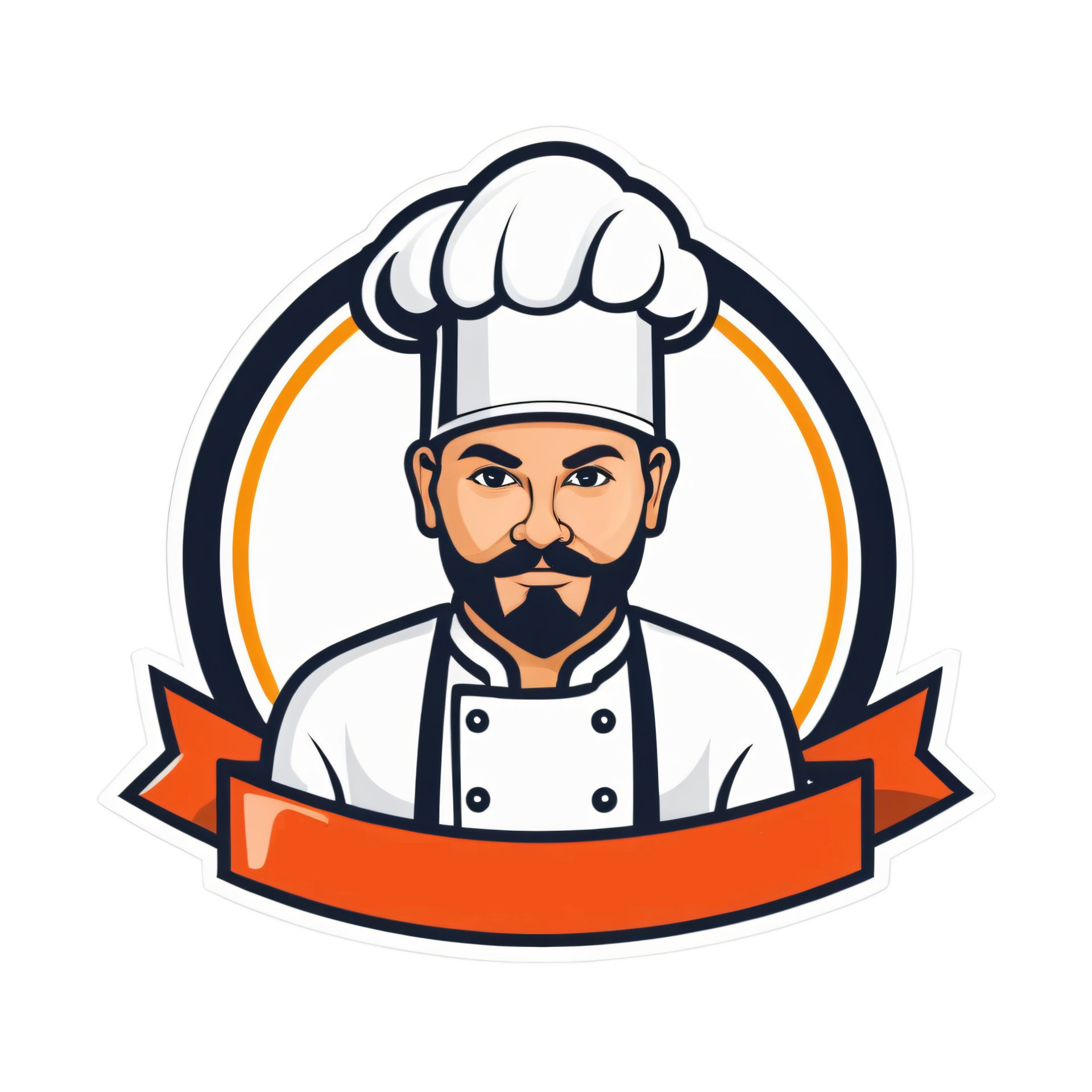 Collection of Culinary Chef Cook Head Logo Designs Isolated 44448701 PNG