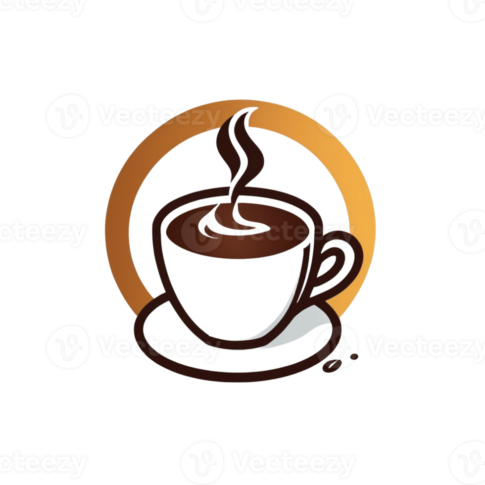 colección de sencillo café taza logo diseños aislado 44448709 PNG