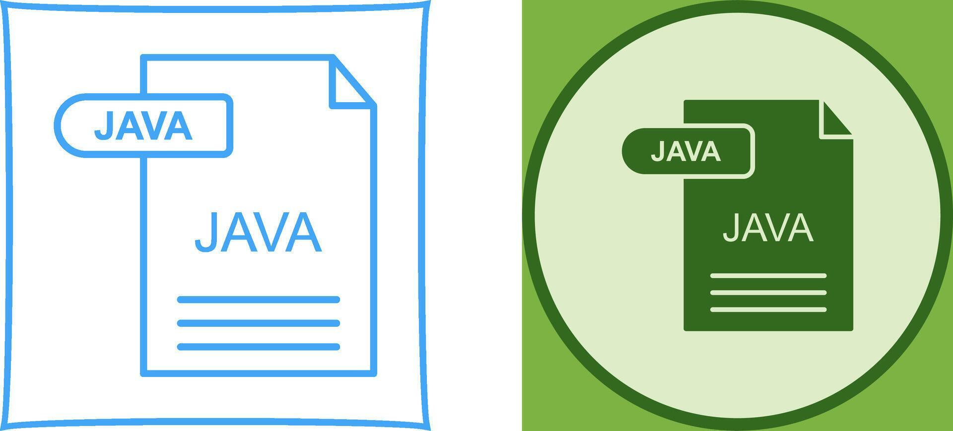 Java Icon Design 44461210 Vector Art at Vecteezy