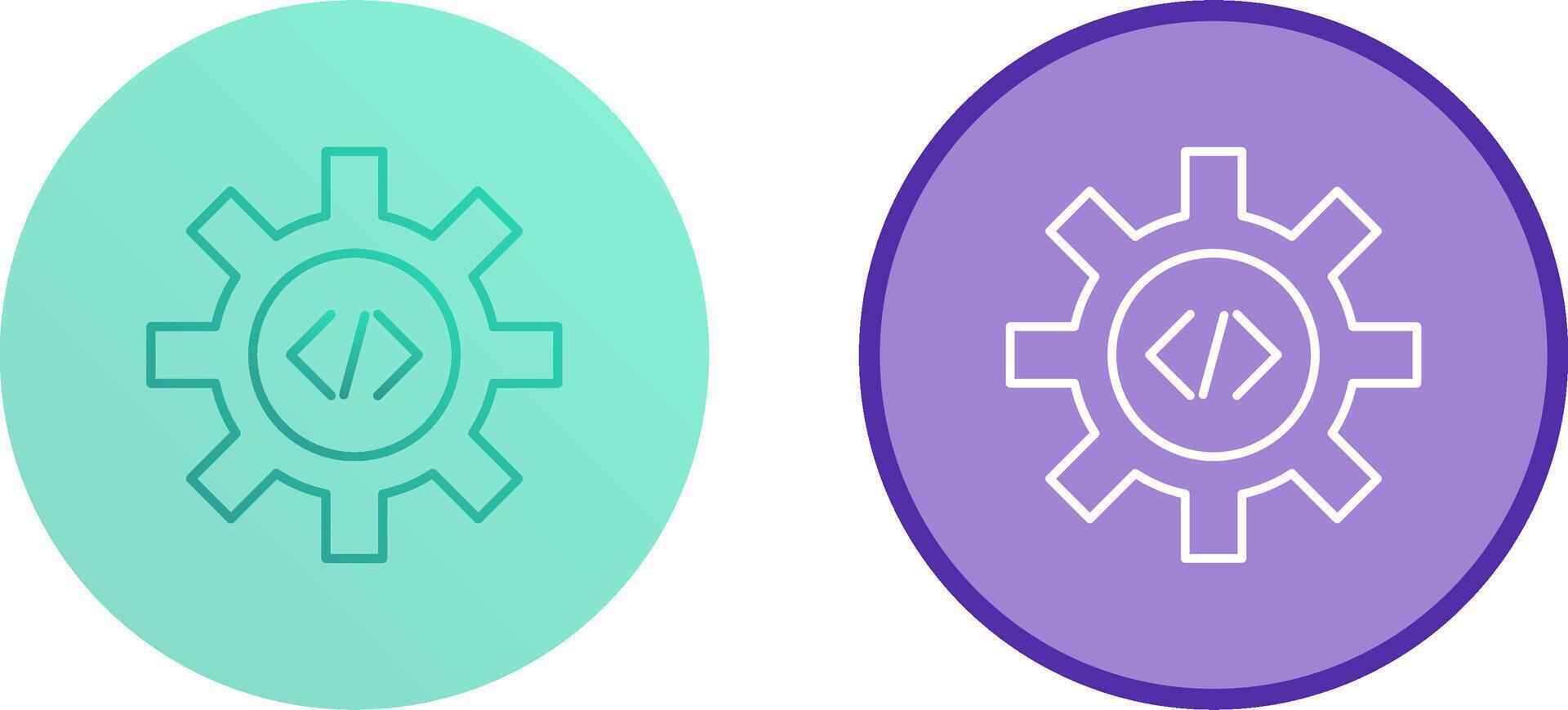 Unique Code Optimization Icon Design 44464615 Vector Art at Vecteezy