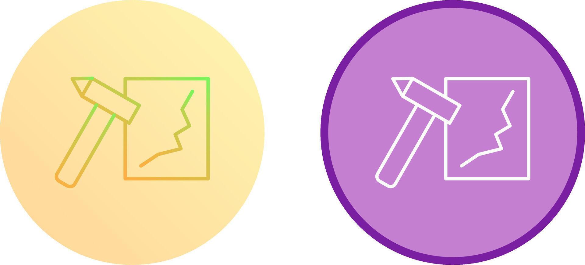 Unique Break Glass Icon Design 44465299 Vector Art At Vecteezy