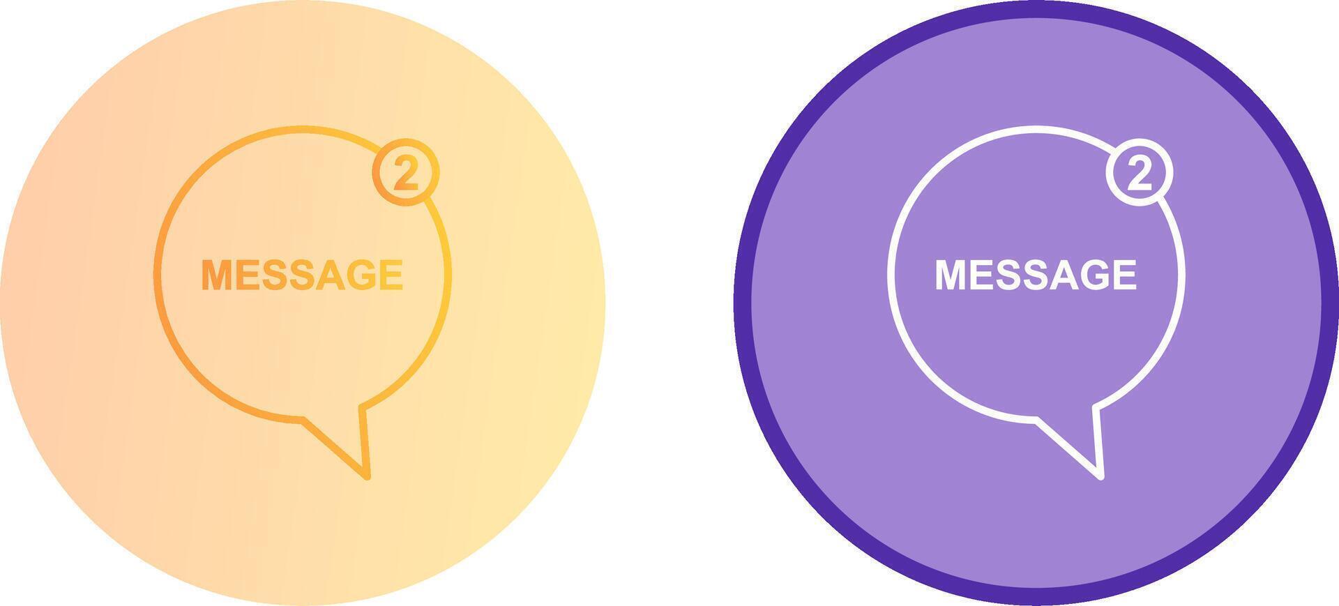 Message Bubbles Icon Design 44465544 Vector Art at Vecteezy