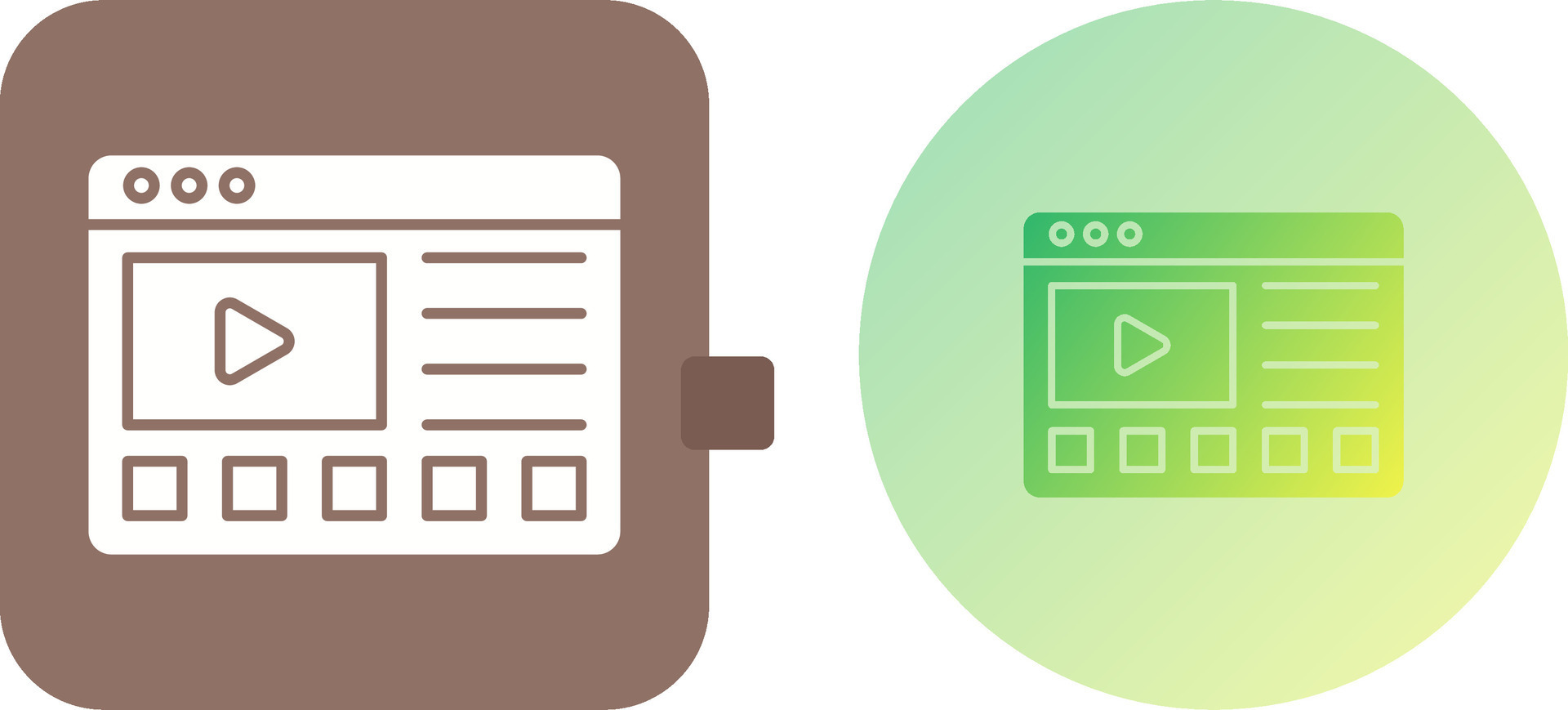 Online Tutorials Icon Design 44476014 Vector Art at Vecteezy