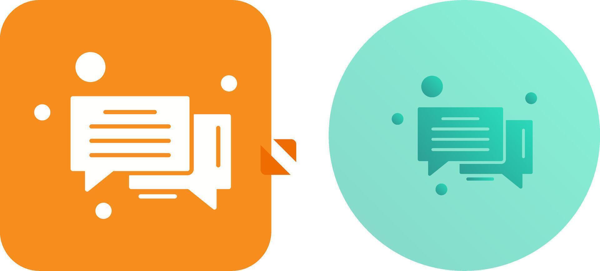 Message Bubble Icon Design 44476333 Vector Art at Vecteezy