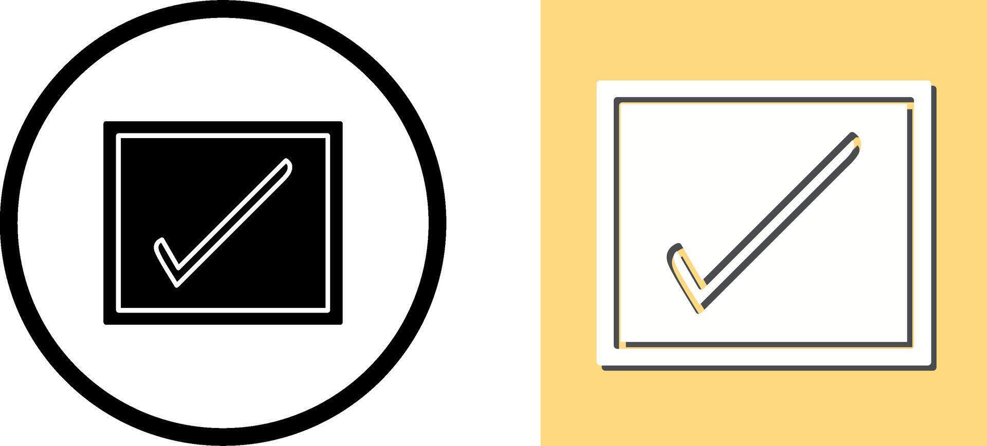 Checkbox Icon Design 44483510 Vector Art at Vecteezy
