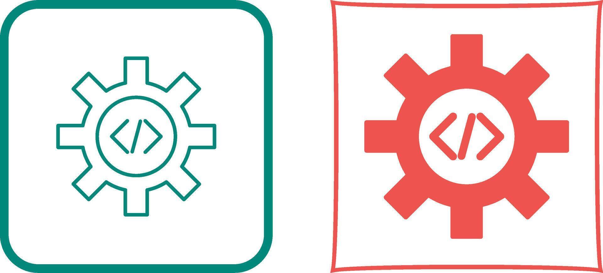 Unique Code Optimization Icon Design 44487193 Vector Art at Vecteezy