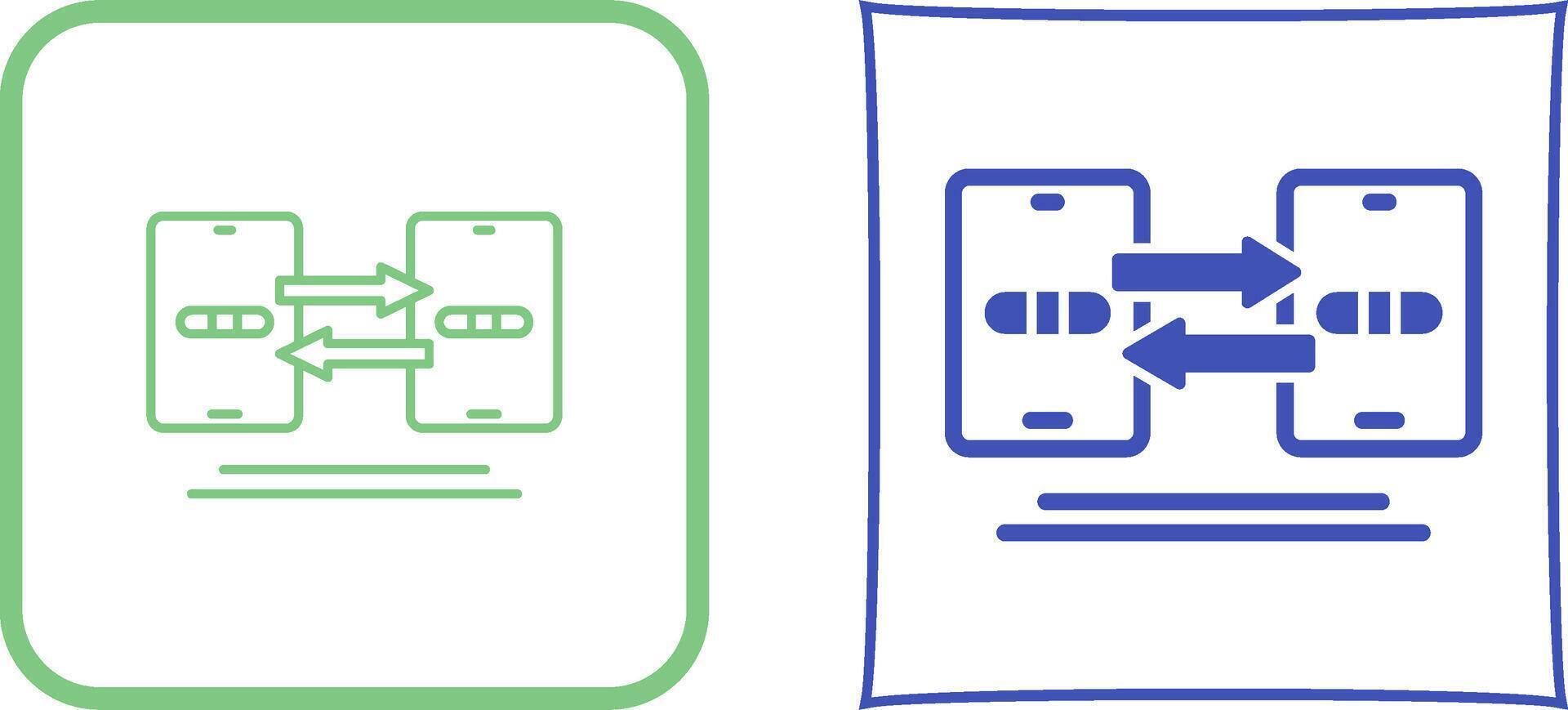 Data Synchronization Icon Design 44491506 Vector Art At Vecteezy