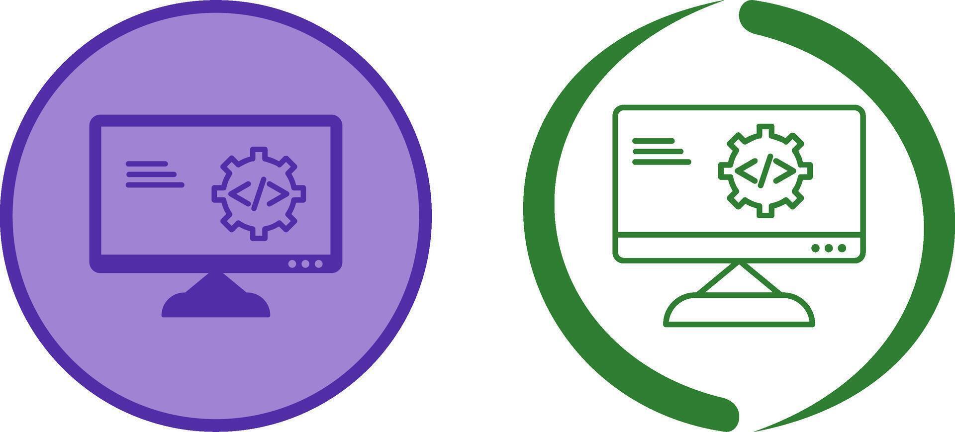 Unique Code Optimization Icon Design 44492451 Vector Art at Vecteezy