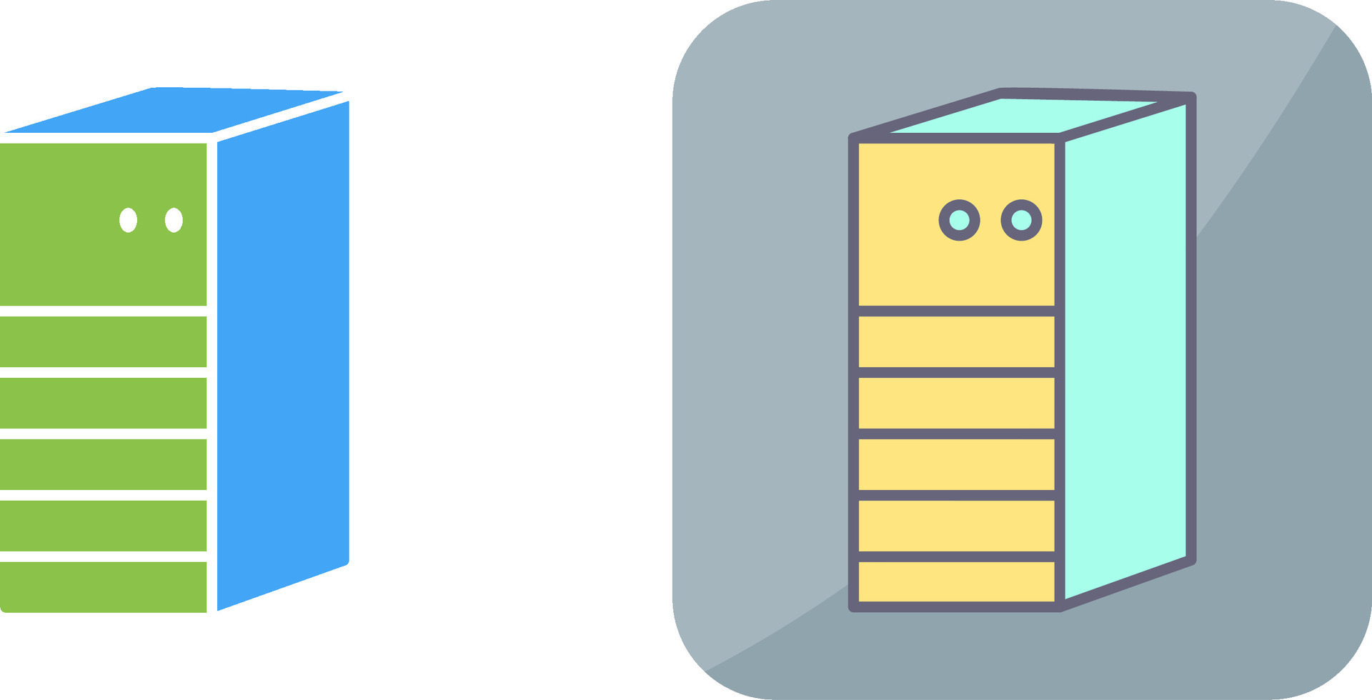 Server Network Icon Design 44497823 Vector Art at Vecteezy