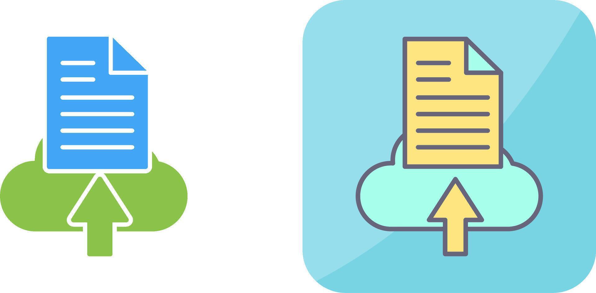 File Upload Icon Design 44498332 Vector Art at Vecteezy