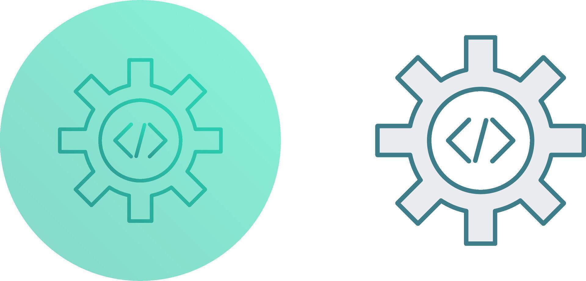 Unique Code Optimization Icon Design 44510379 Vector Art at Vecteezy