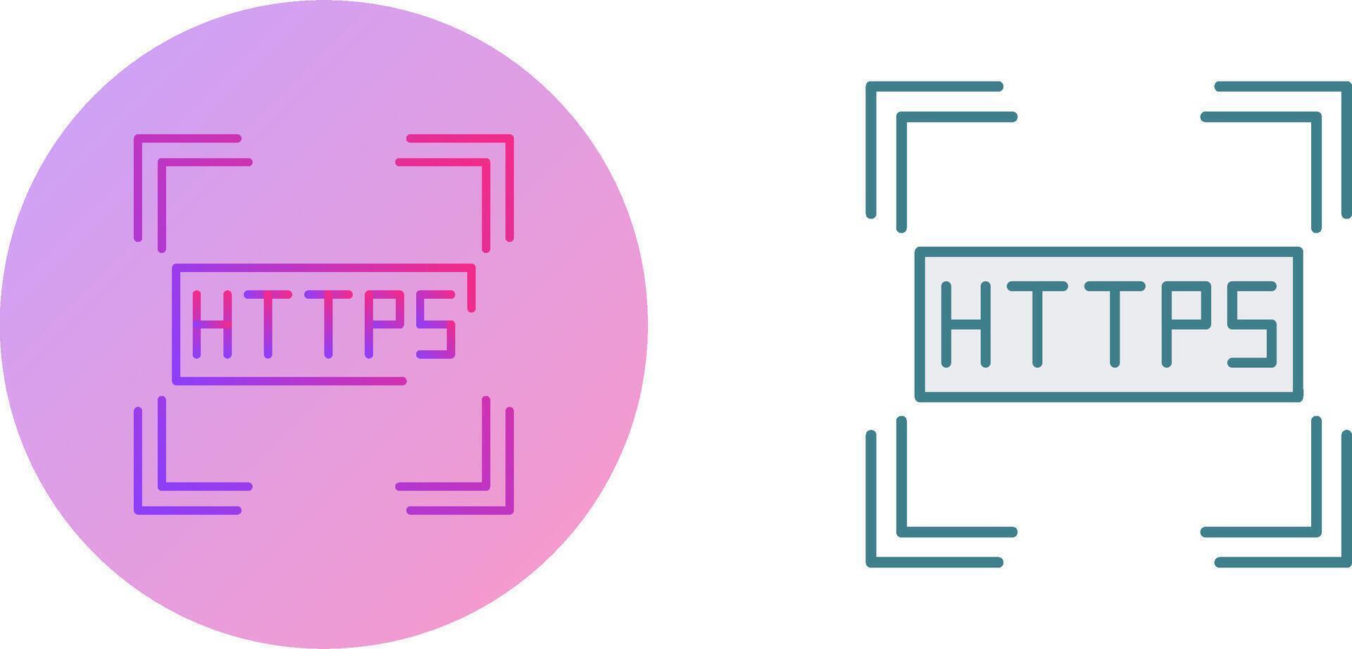 Https Icon Design 44513961 Vector Art at Vecteezy