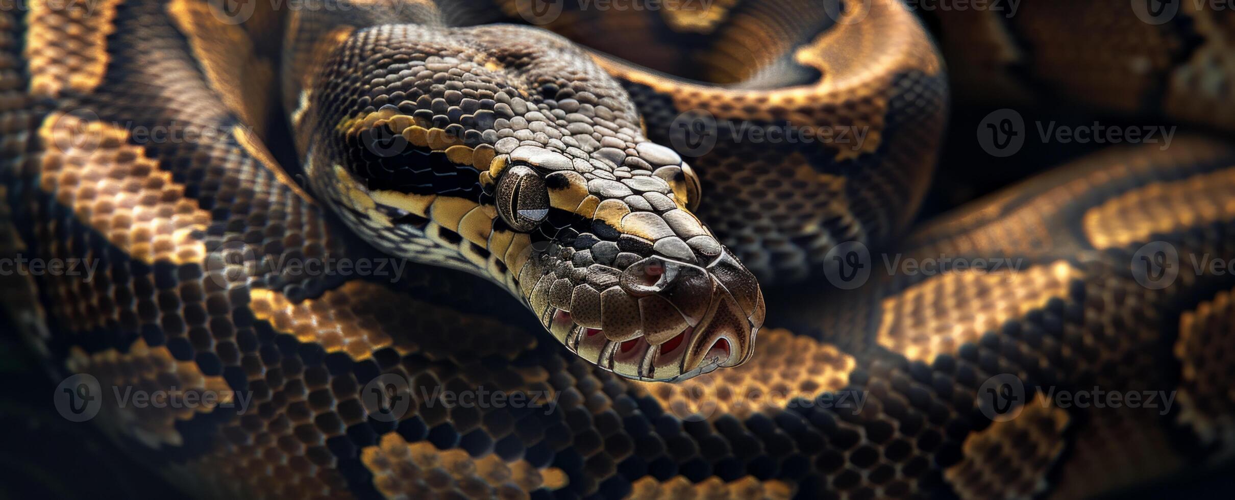 python on blurred background wild nature 44533973 Stock Photo at Vecteezy