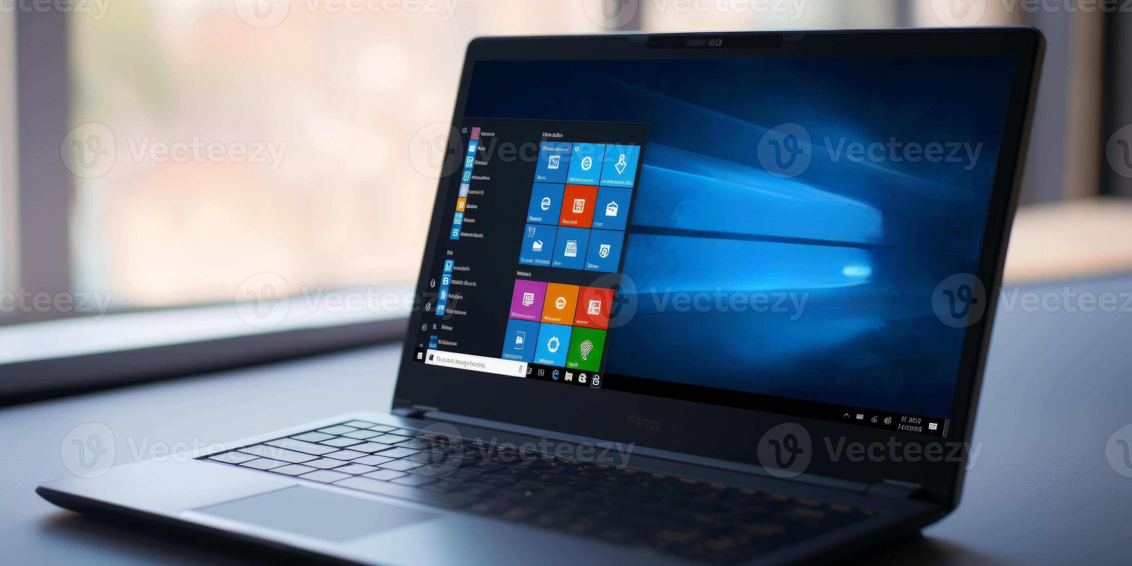 laptop operating software update 44539776 Stock Photo at Vecteezy
