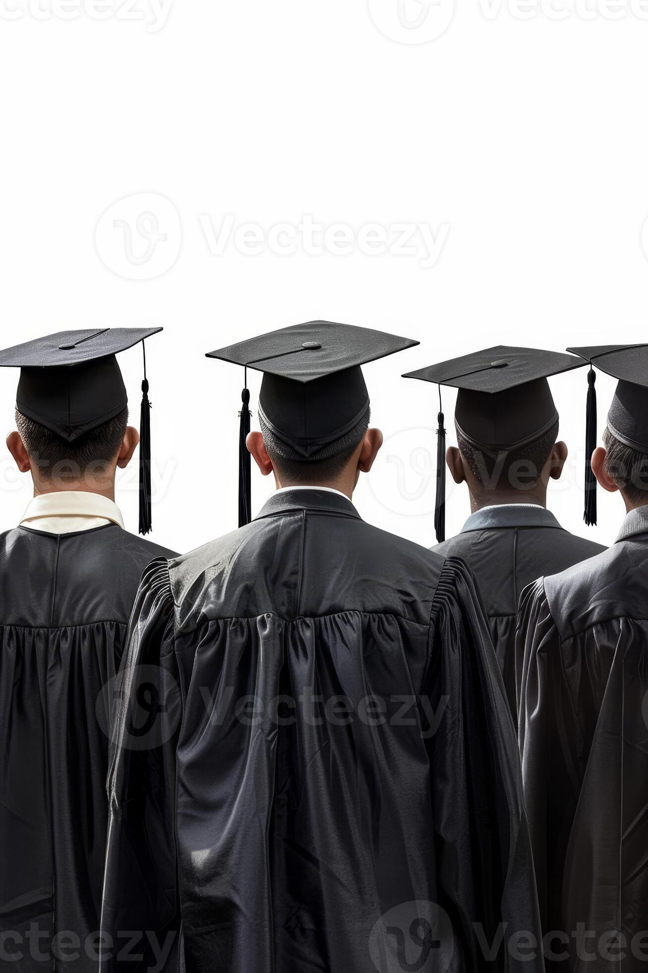 graduate back view 44546826 Stock Photo at Vecteezy