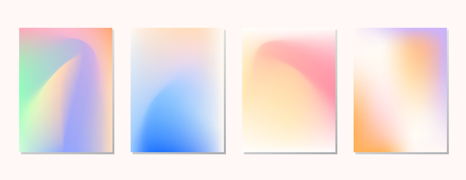 SET GRADIENT LIQUID COLOR. POSTER BACKGORUND DESIGN TEMPLATE GOOD FOR POSTER, WALLPAPER, COVER ...