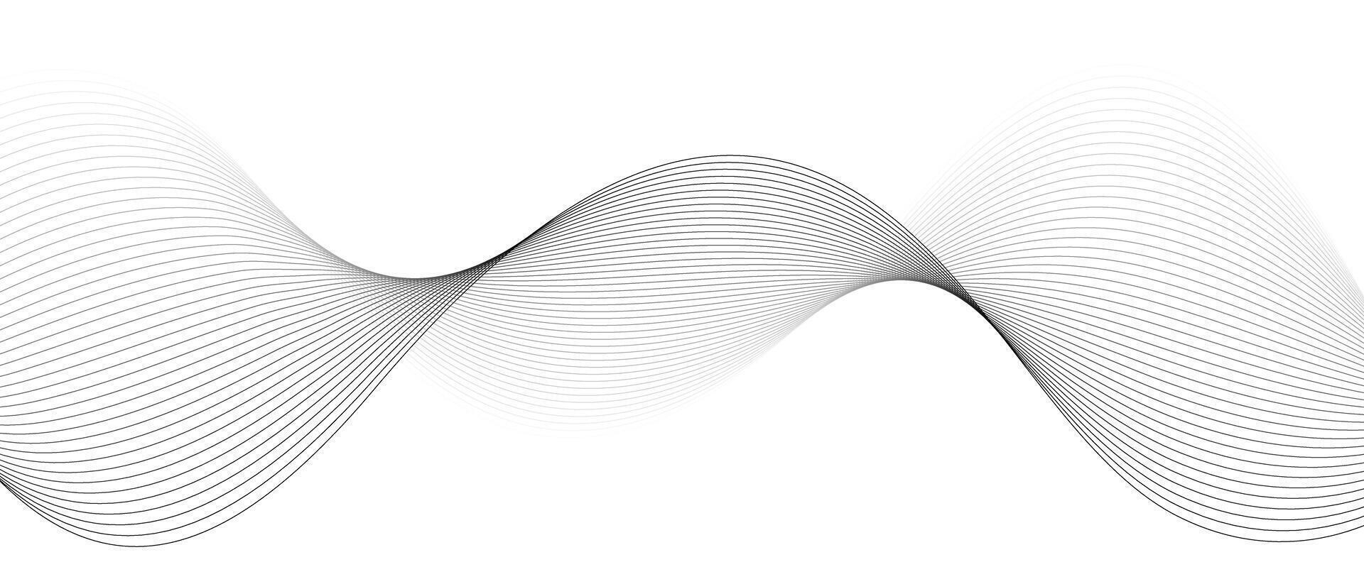 abstract wave line 44586509 Vector Art at Vecteezy