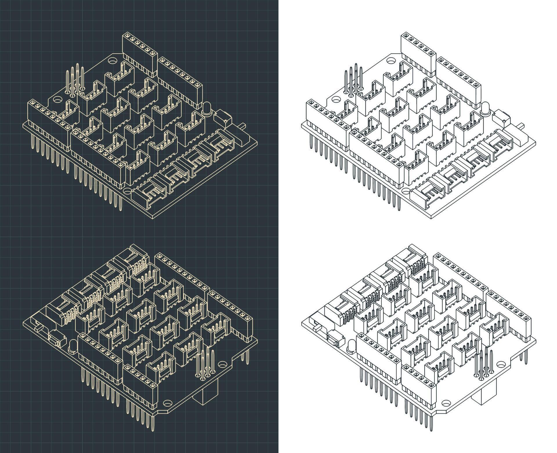 Expansion module for Arduino UNO Drawings 44594663 Vector Art at Vecteezy Expansion module for Arduino UNO Drawings 44594663 Vector Art at Vecteezy
