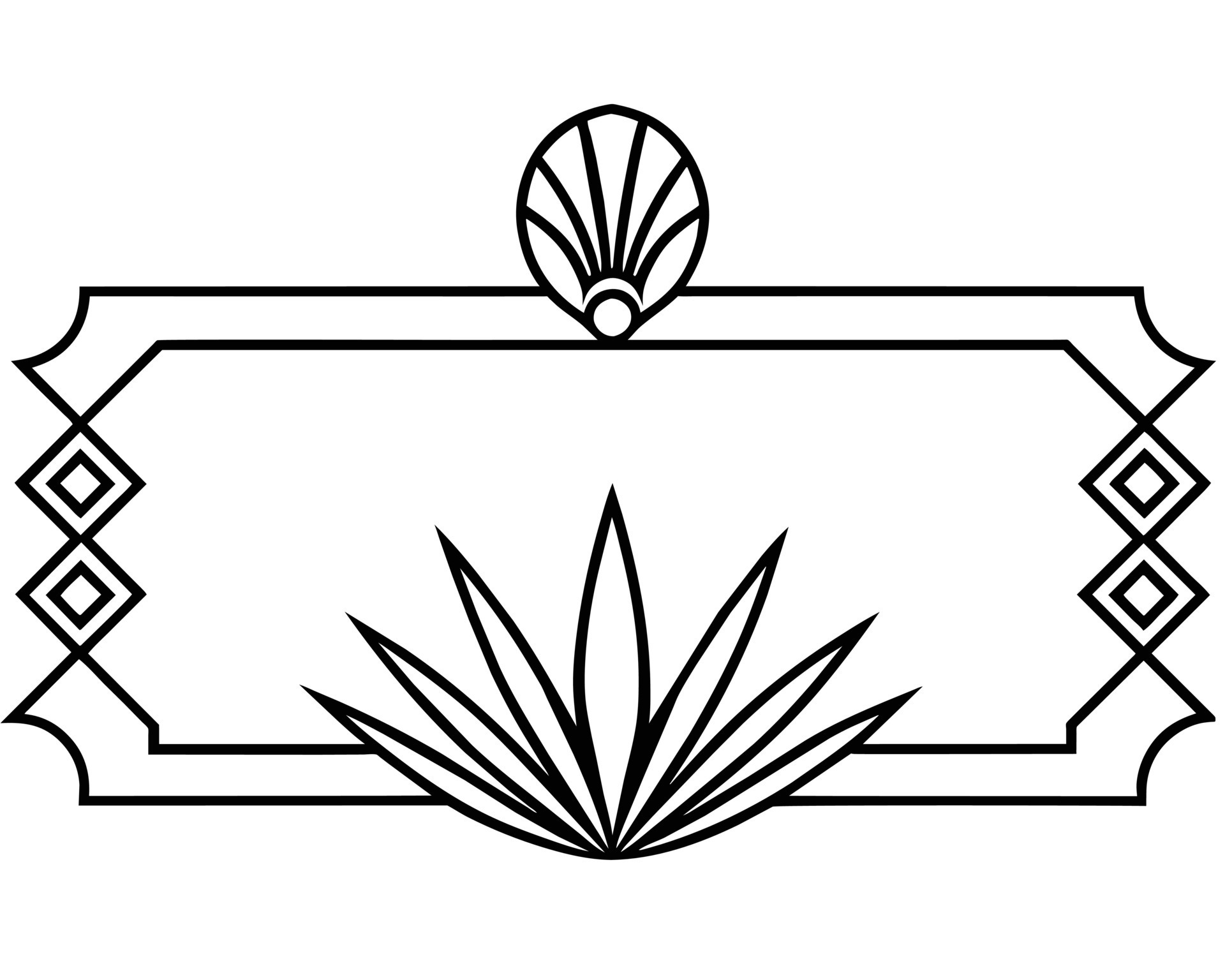 Frames borders rectangular shape illustration 44596562 Vector Art at ...