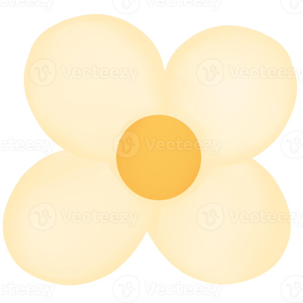 Yellow Flower Clipart 44607352 Png