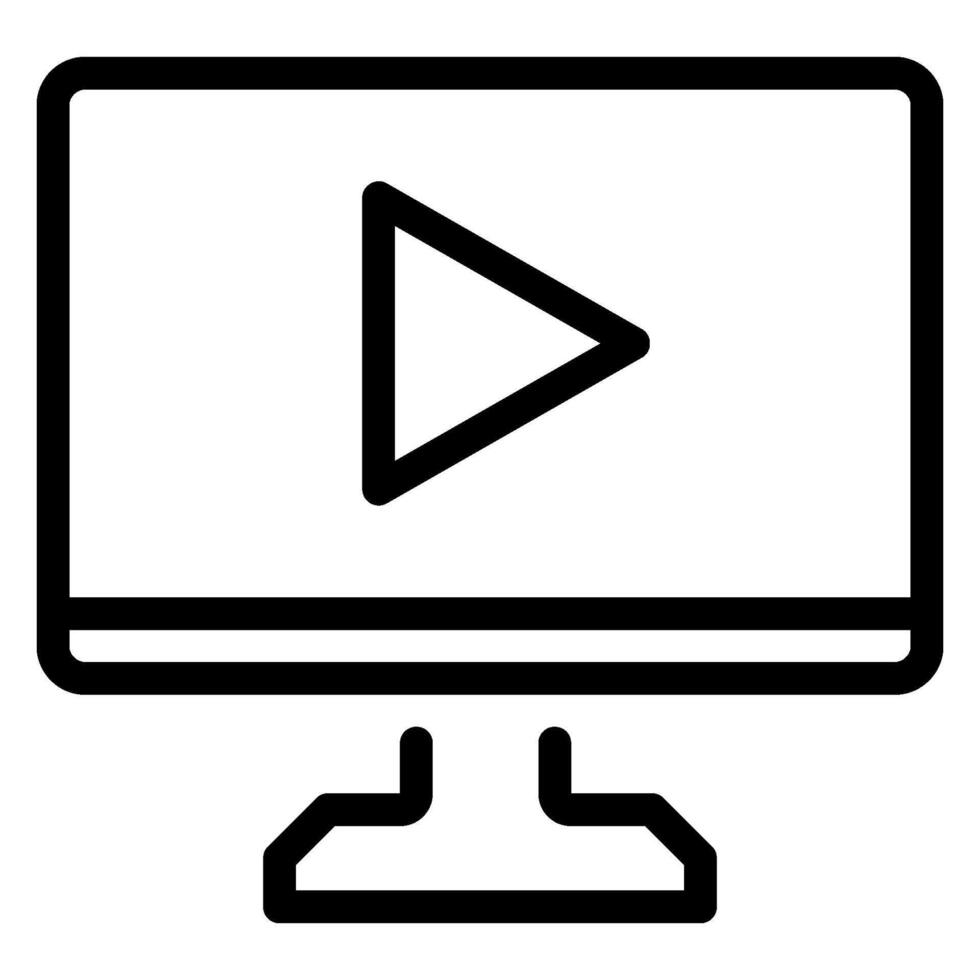 computer line icon 44609144 Vector Art at Vecteezy