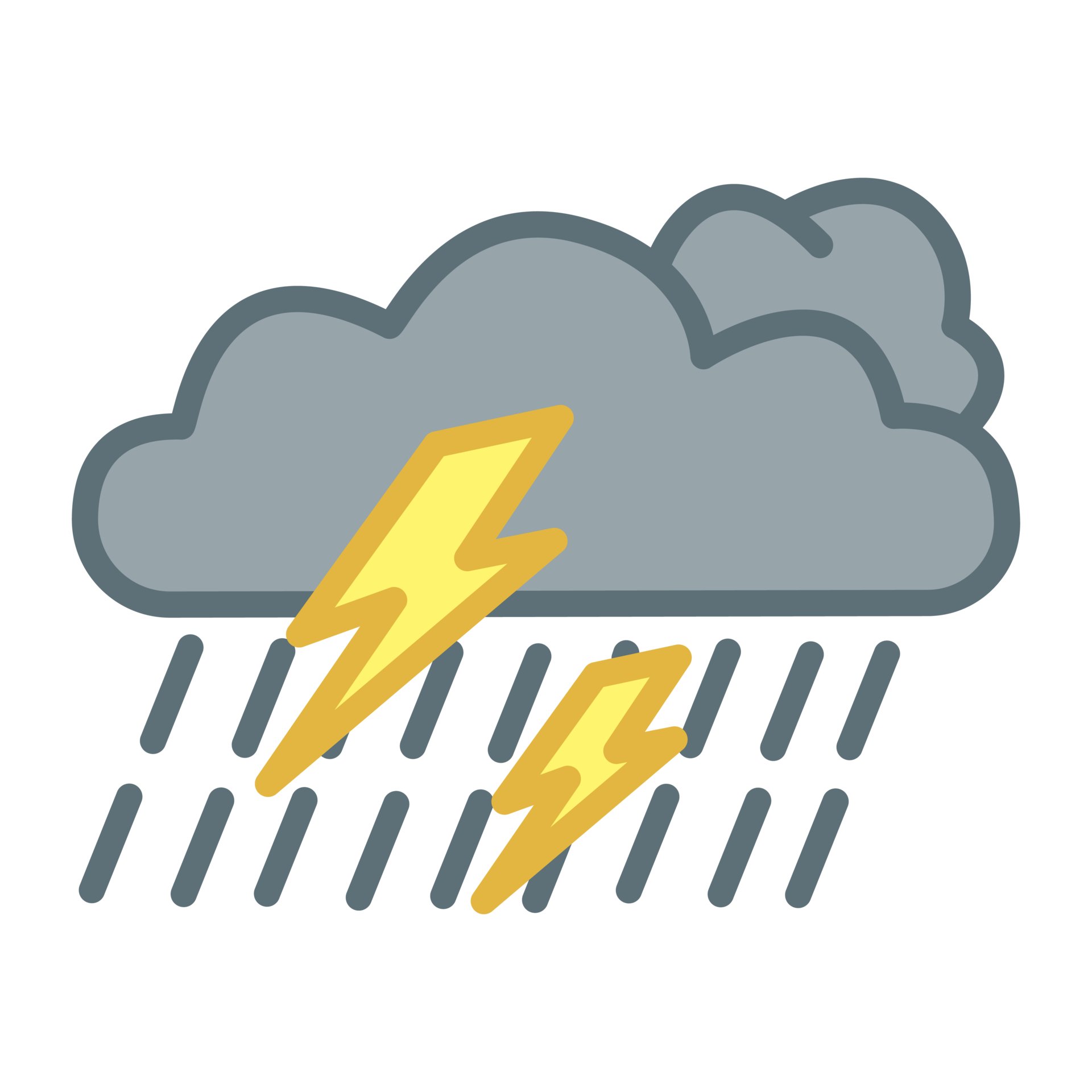 Weather Icons Set 44609605 Png