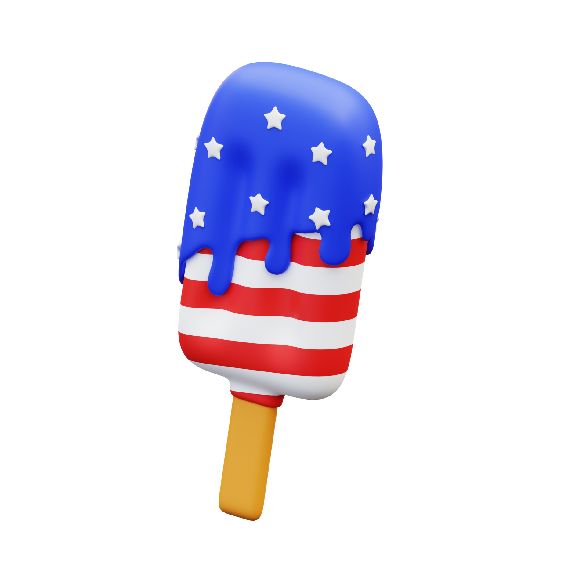 3d Illustration Ice Cream Stick 44609932 Png