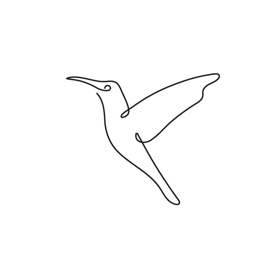 Bird line drawing style design. 44612701 Vector Art at Vecteezy