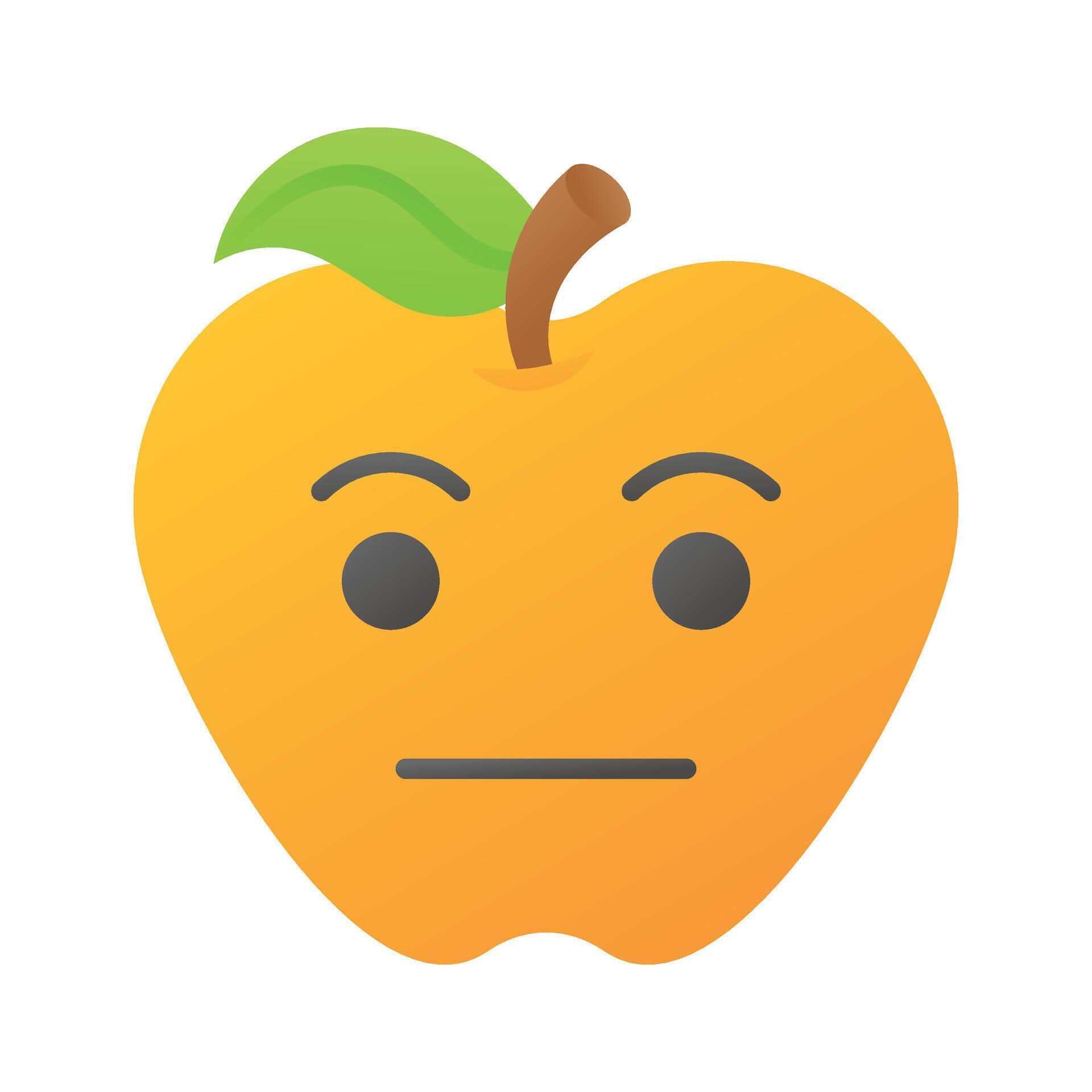 Grab this amazing icon of indifferent emoji, customizable flat vecto ...