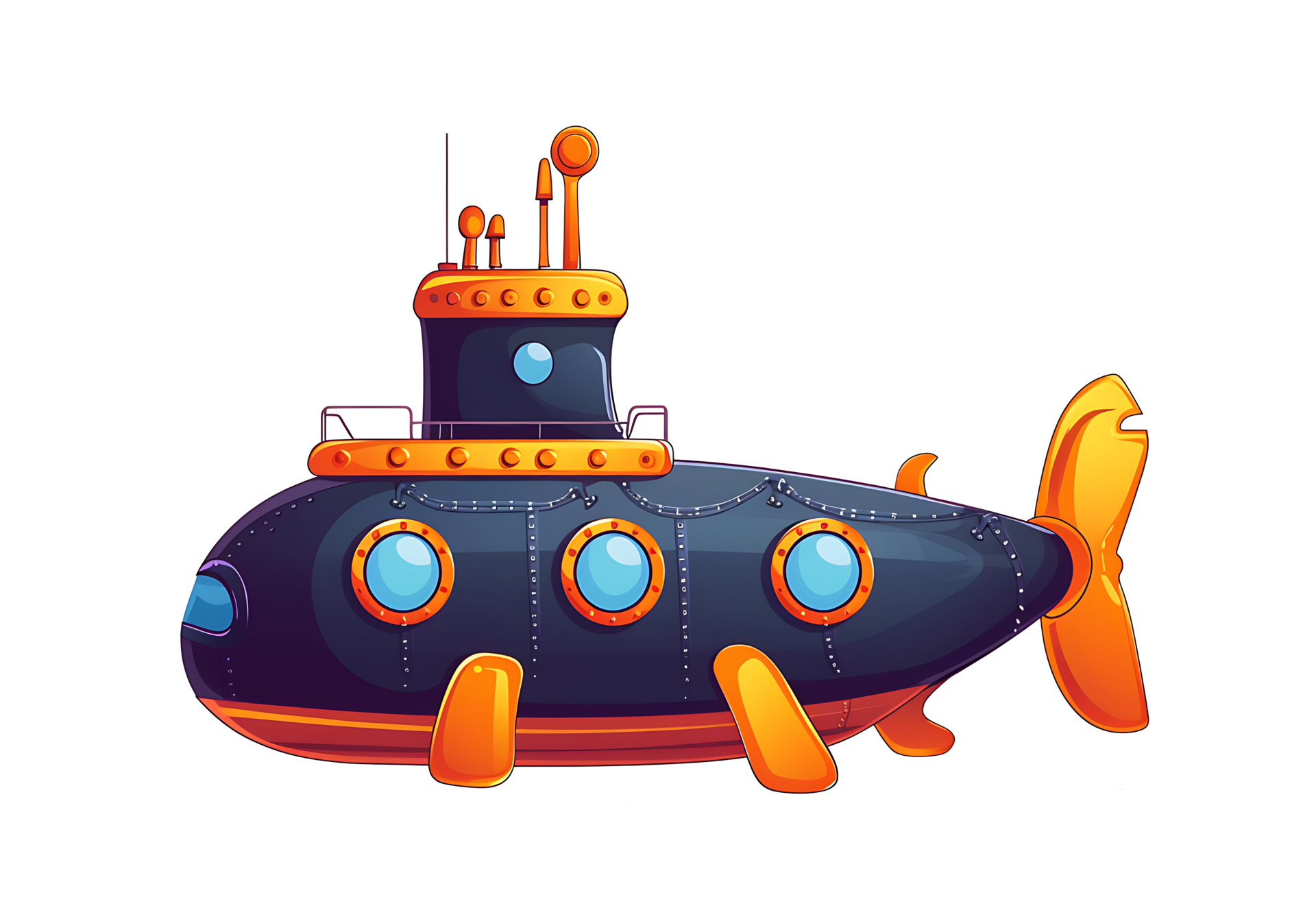 cartoon submarine on transparent background 44620330 PNG cartoon submarine on transparent background 44620330 PNG