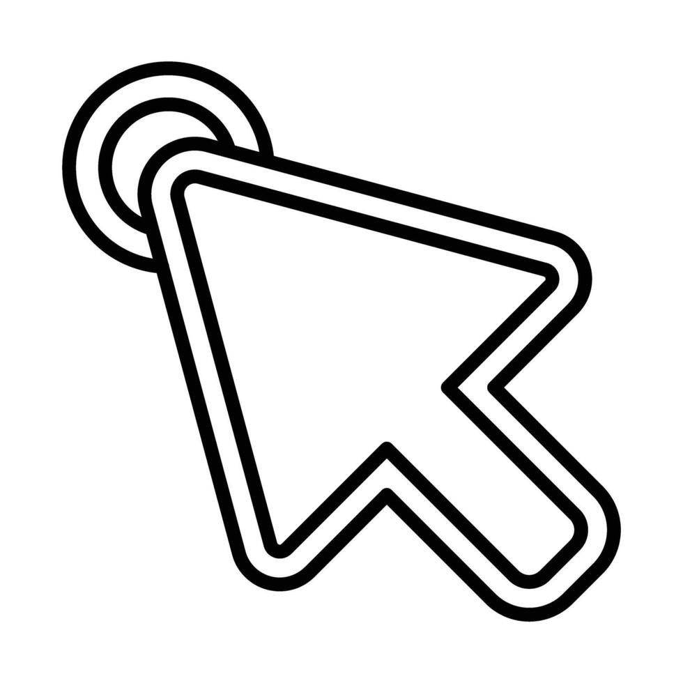 Cursor Line Icon Design 44620908 Vector Art At Vecteezy
