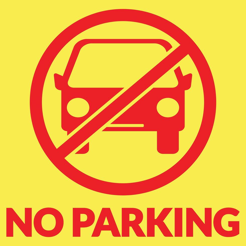 No parking warning sign icon design 44625473 Vector Art at Vecteezy No parking warning sign icon design 44625473 Vector Art at Vecteezy