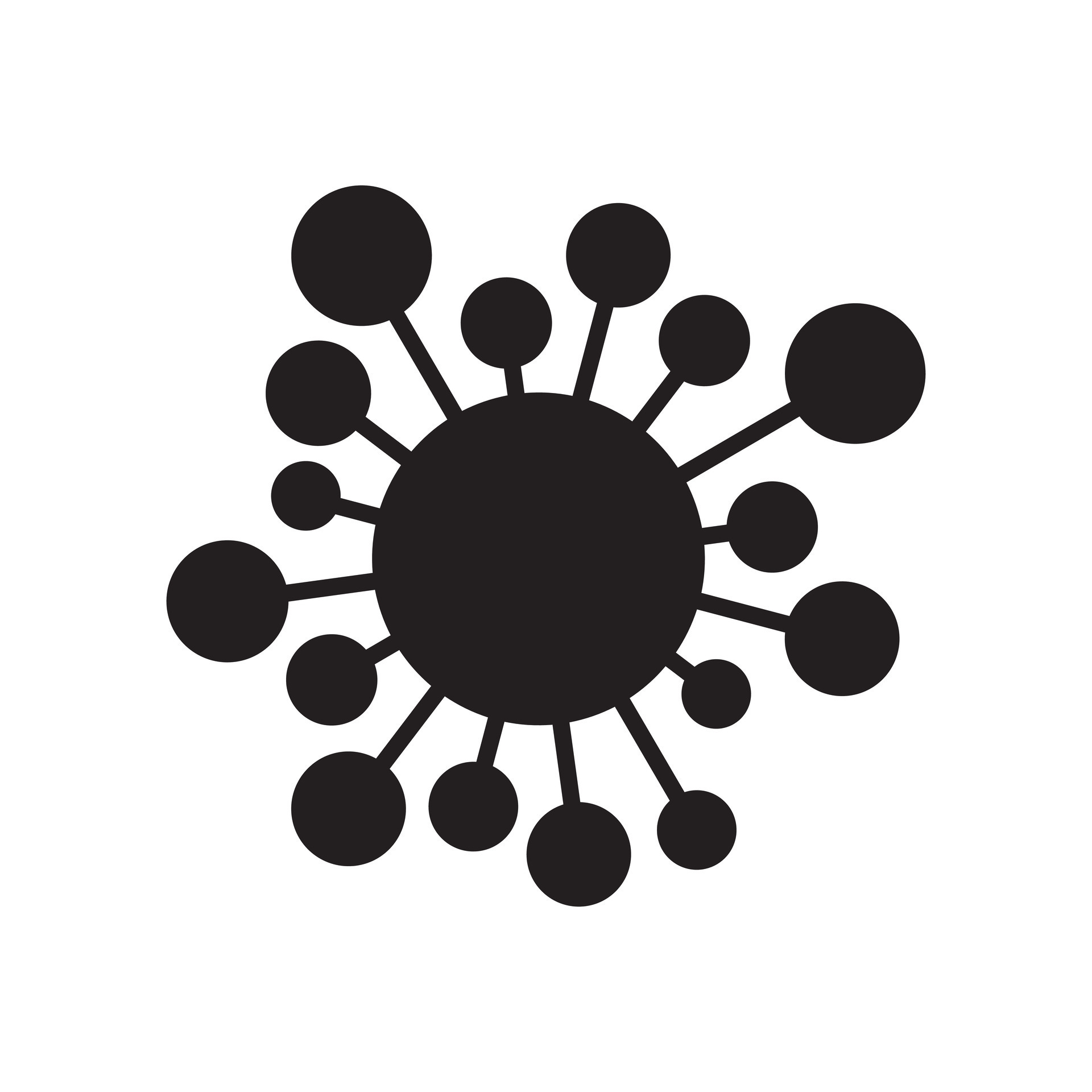 Neural Networks Icon Flat Illustration 44628524 Vector Art At Vecteezy