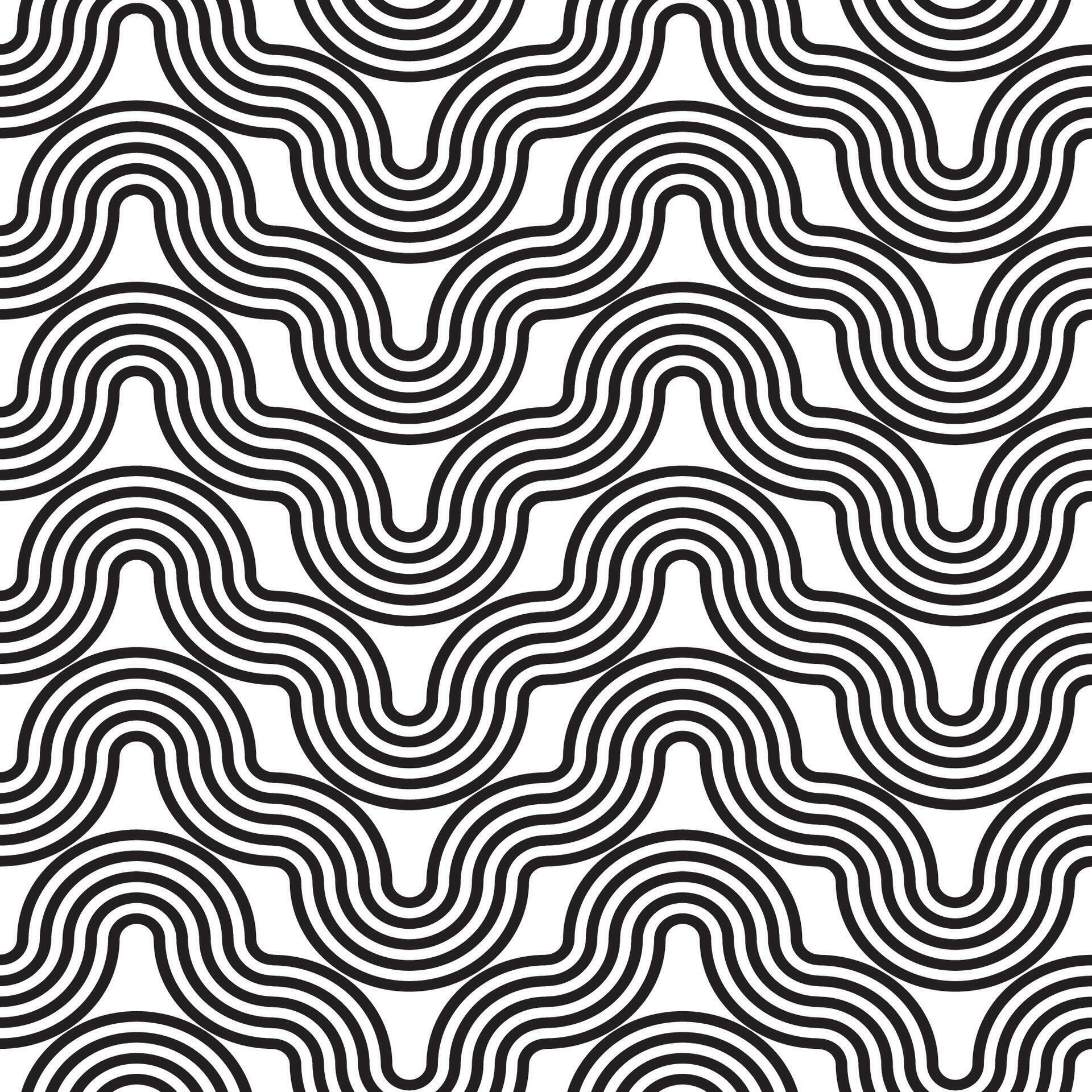 geometric pattern. Seamless braided linear pattern. 44631885 Vector Art ...