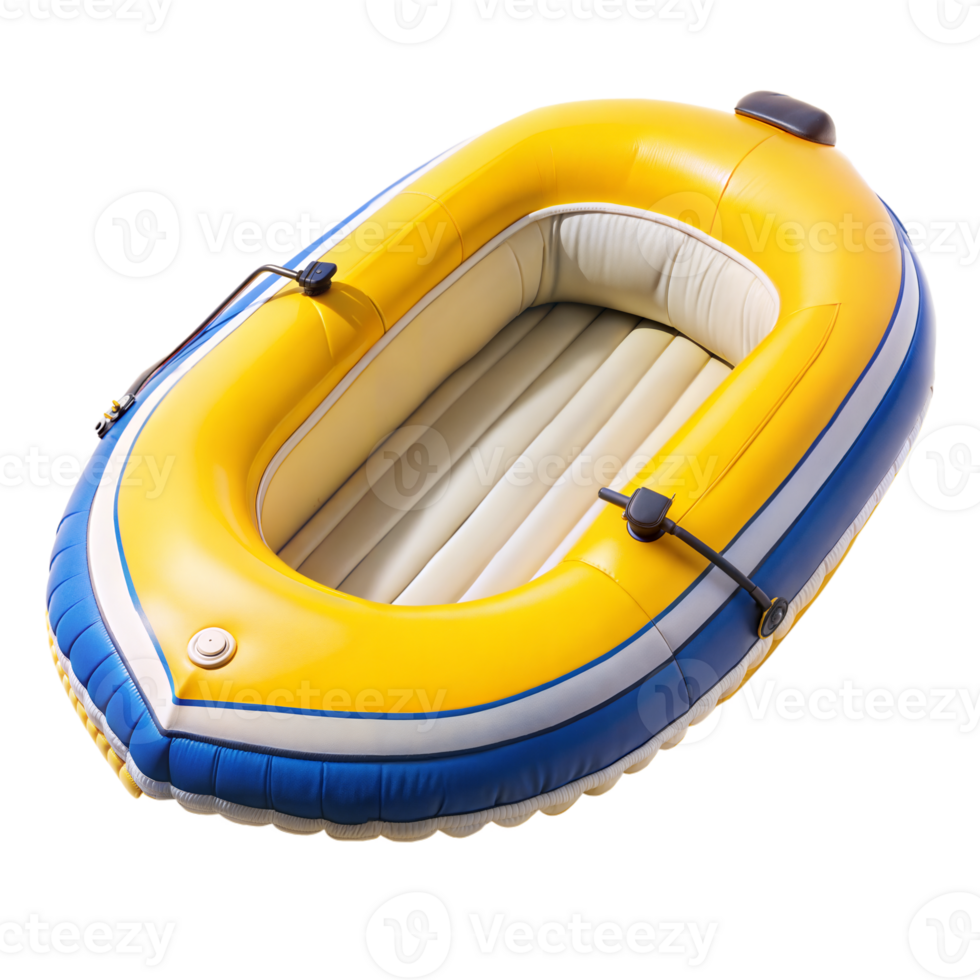 Pristine Inflatable Raft Perfect For Summer Water Adventures 44650634 Png