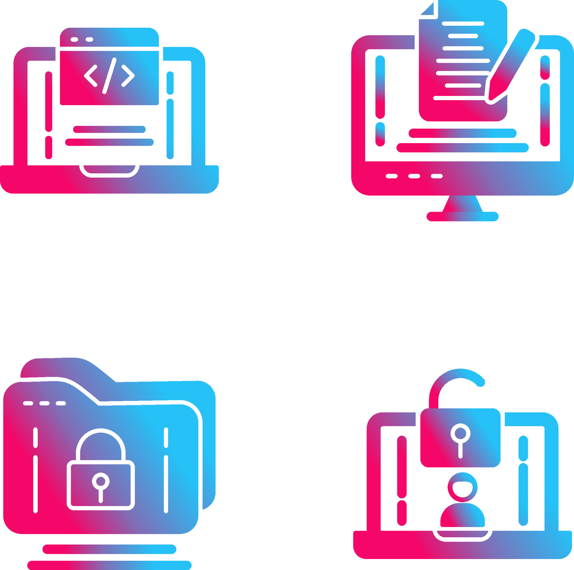 Coding and Note Icon 44665387 Vector Art at Vecteezy