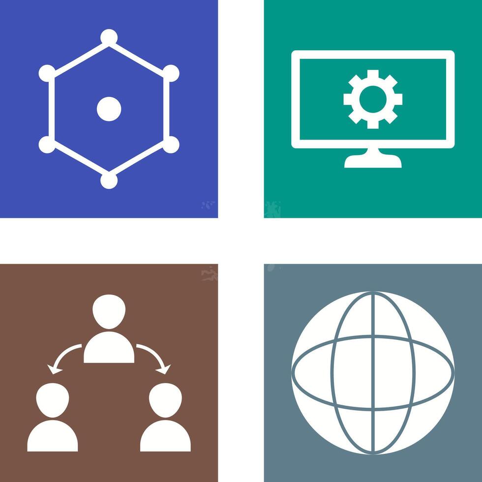 nodes and network setting Icon 44667943 Vector Art at Vecteezy