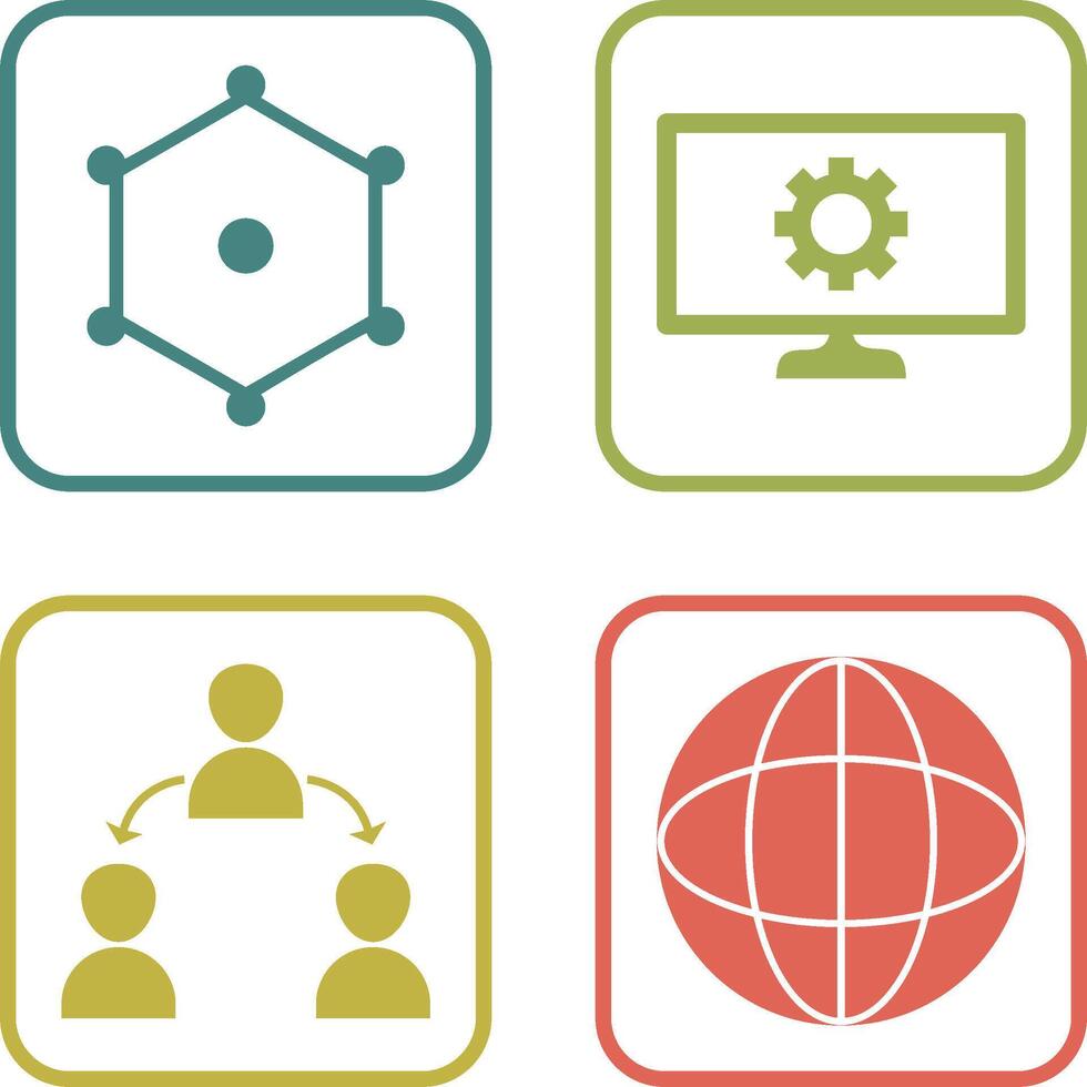 nodes and network setting Icon 44671277 Vector Art at Vecteezy