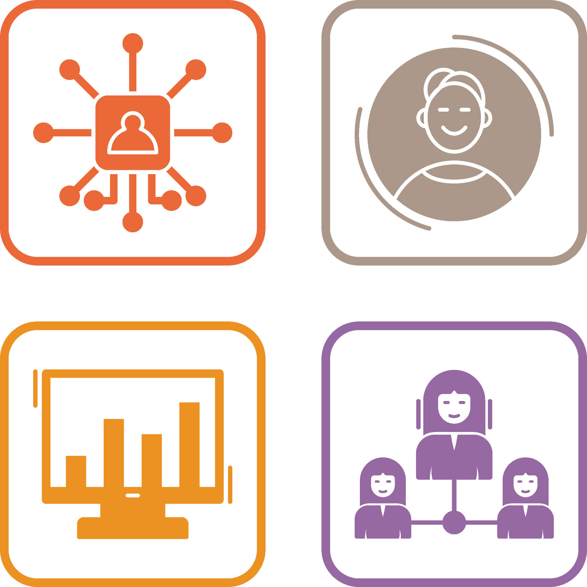 Networking and User Icon 44671835 Vector Art at Vecteezy