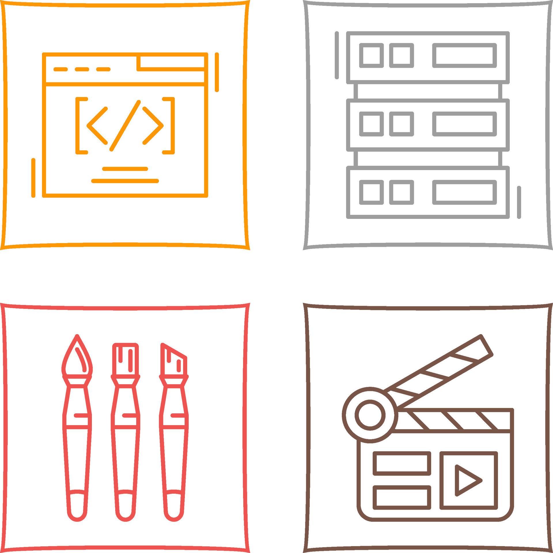 Web Coding ND Server Icon 44675038 Vector Art at Vecteezy