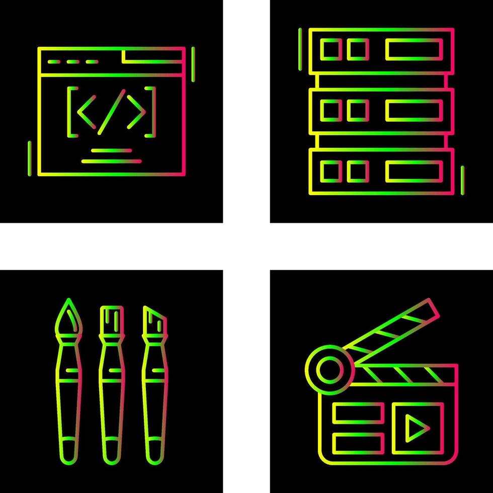 Web Coding ND Server Icon 44678497 Vector Art at Vecteezy