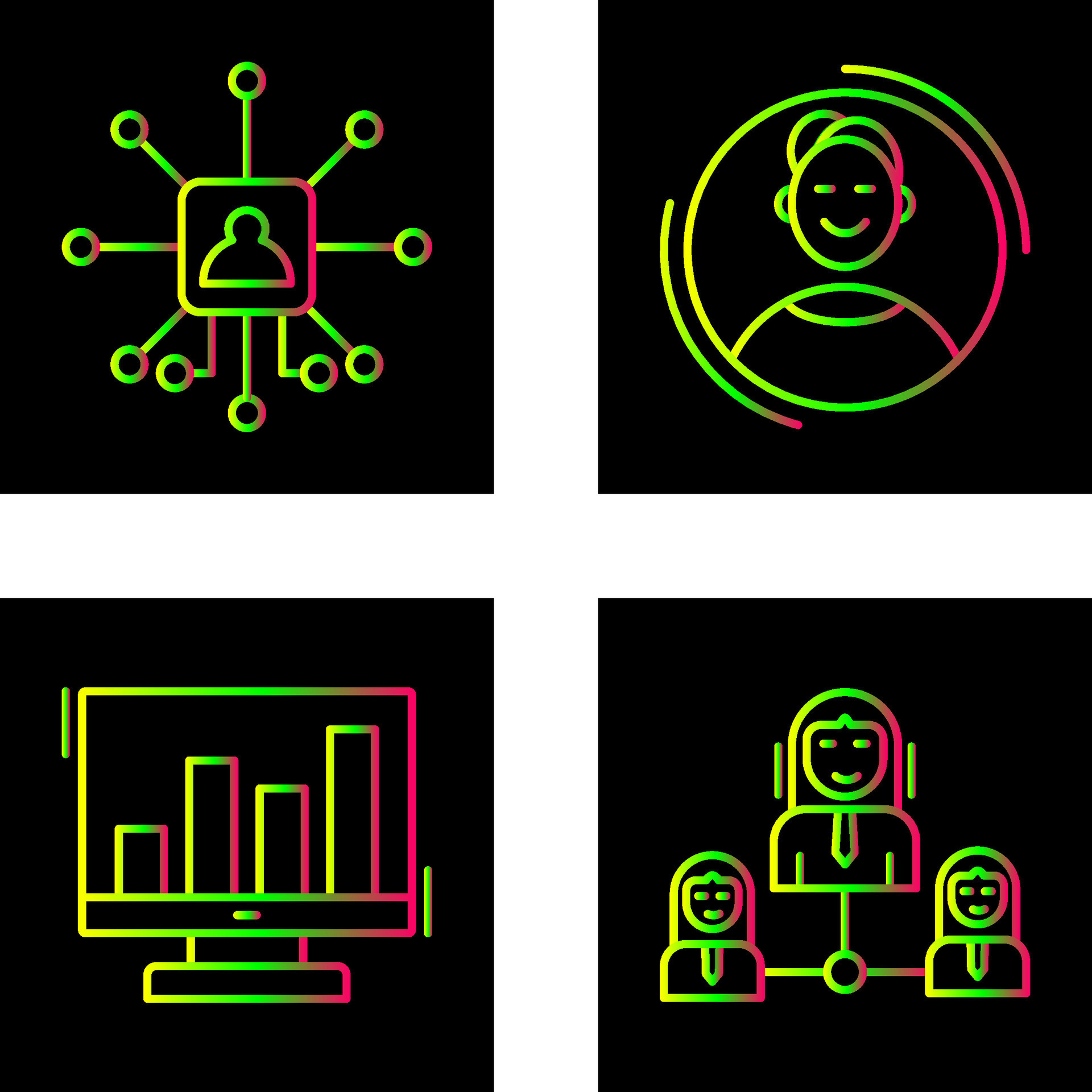 Networking and User Icon 44678722 Vector Art at Vecteezy