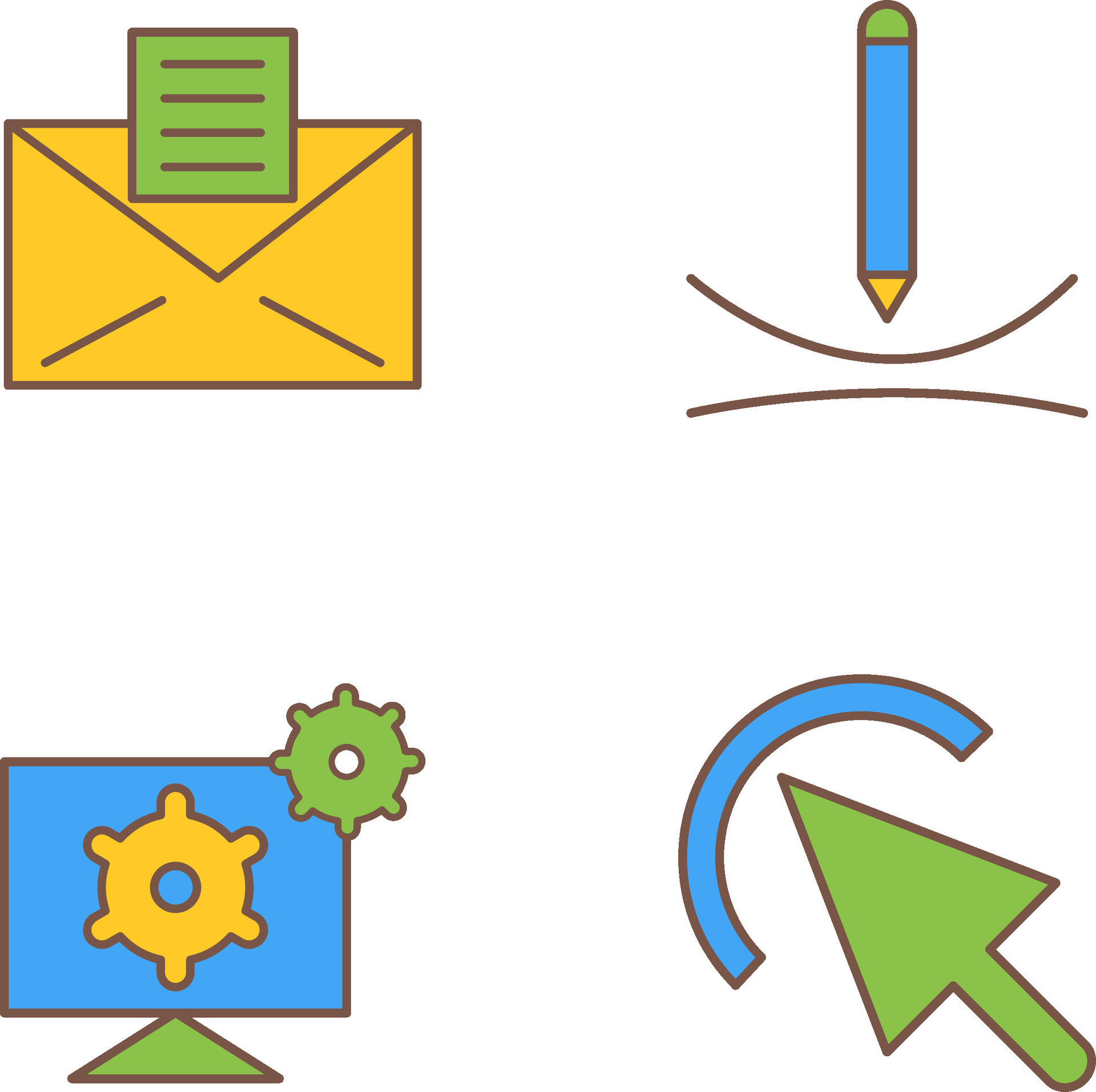 email documents and draw curve Icon 44680011 Vector Art at Vecteezy email documents and draw curve Icon 44680011 Vector Art at Vecteezy