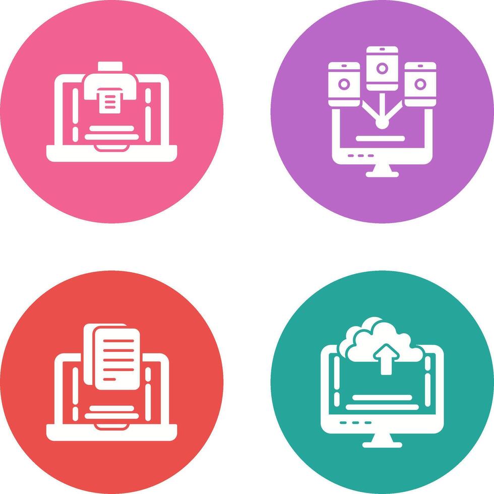 Print and Computer Icon 44684382 Vector Art at Vecteezy