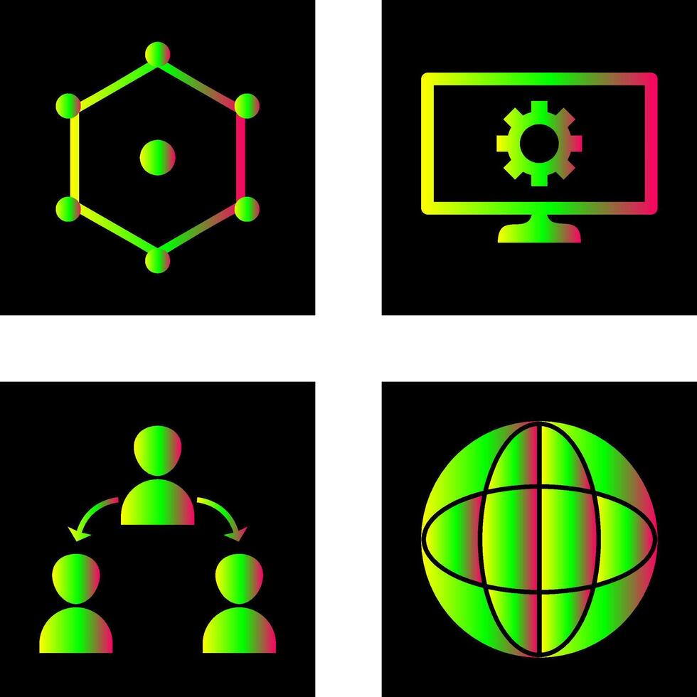 nodes and network setting Icon 44689022 Vector Art at Vecteezy