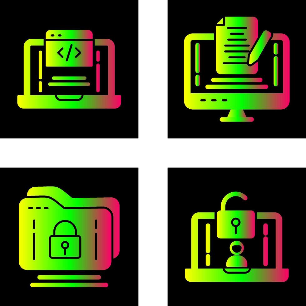 Coding and Note Icon 44689845 Vector Art at Vecteezy