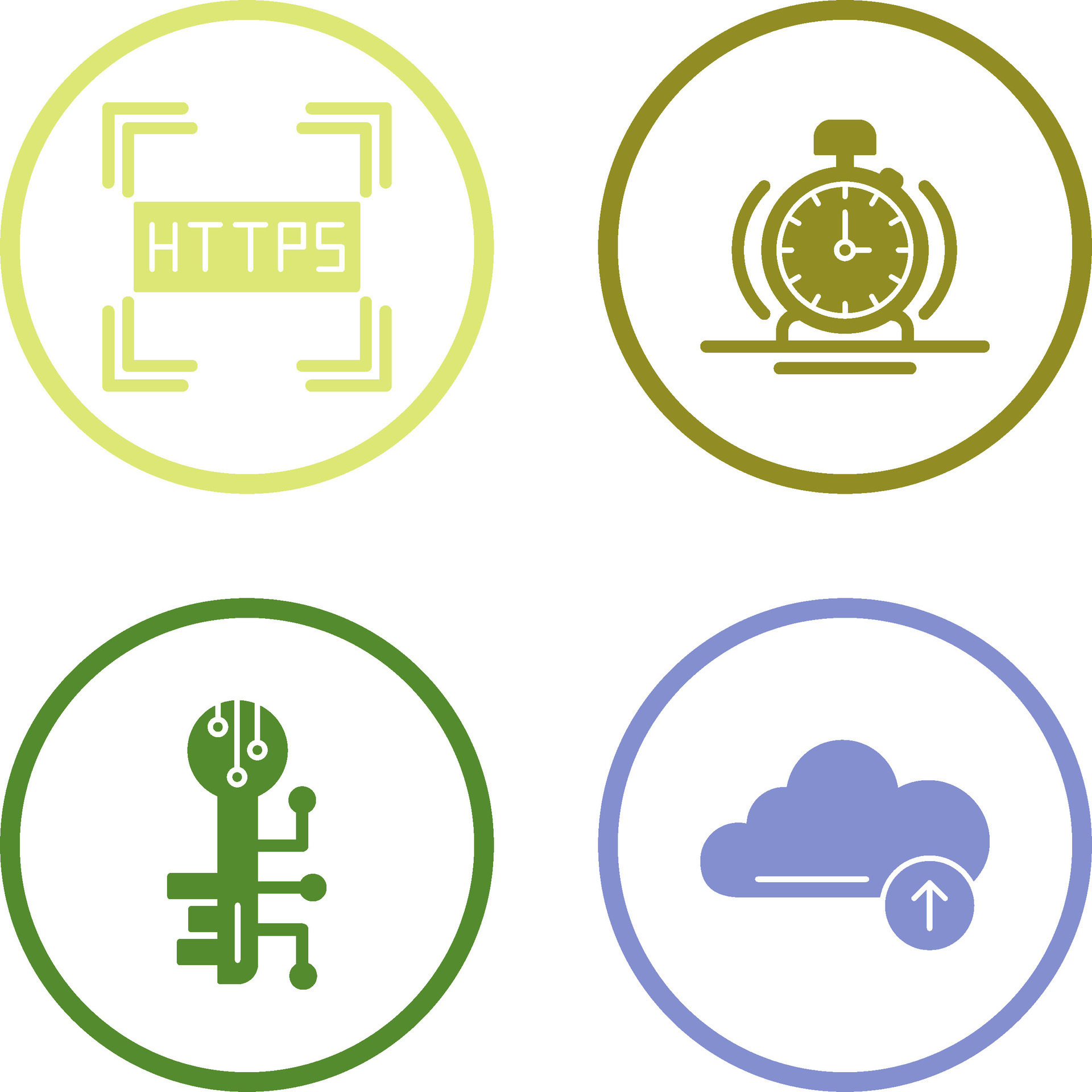 Https and Alarm Icon 44696082 Vector Art at Vecteezy