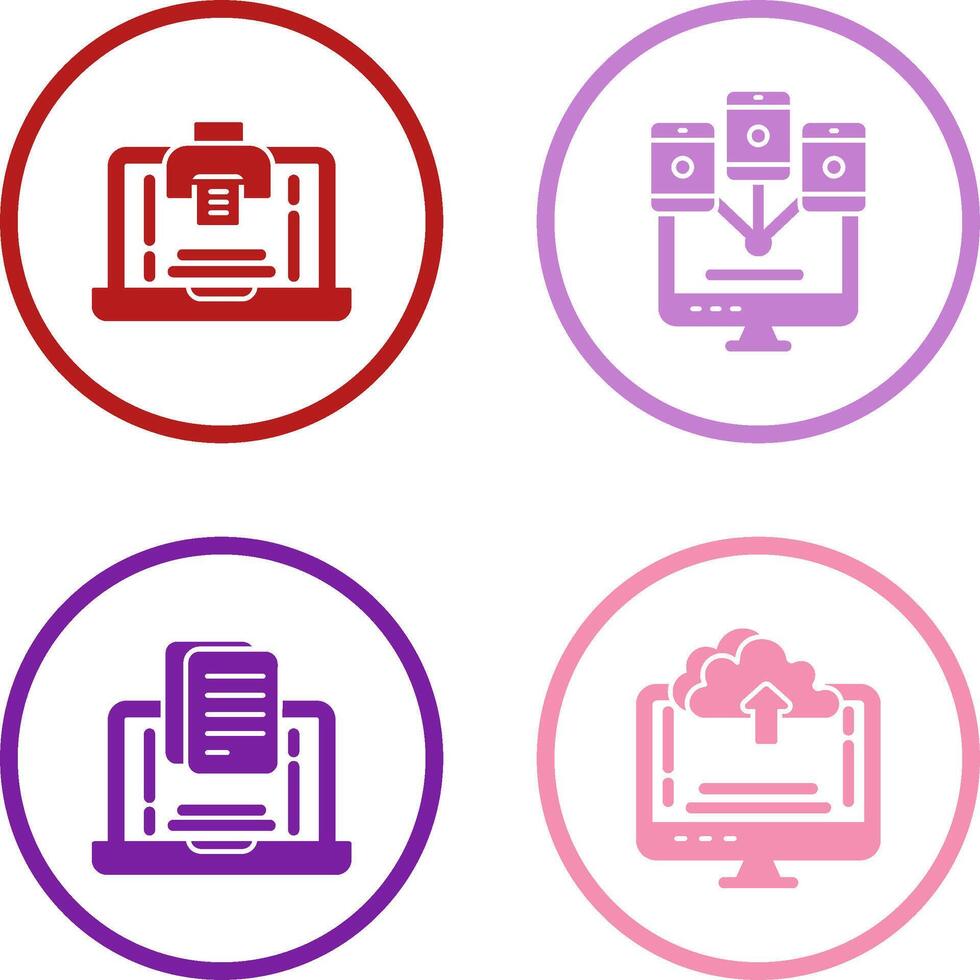 Print and Computer Icon 44697024 Vector Art at Vecteezy