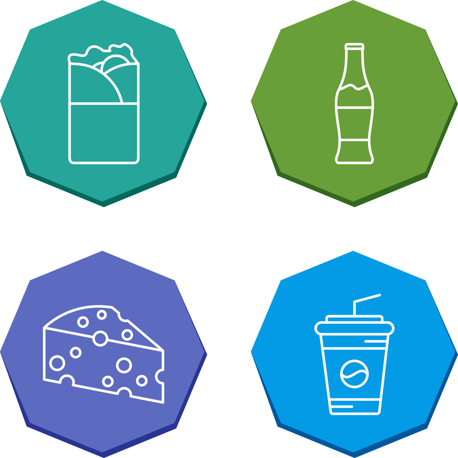 Kebab and Soda Icon 44700327 Vector Art at Vecteezy