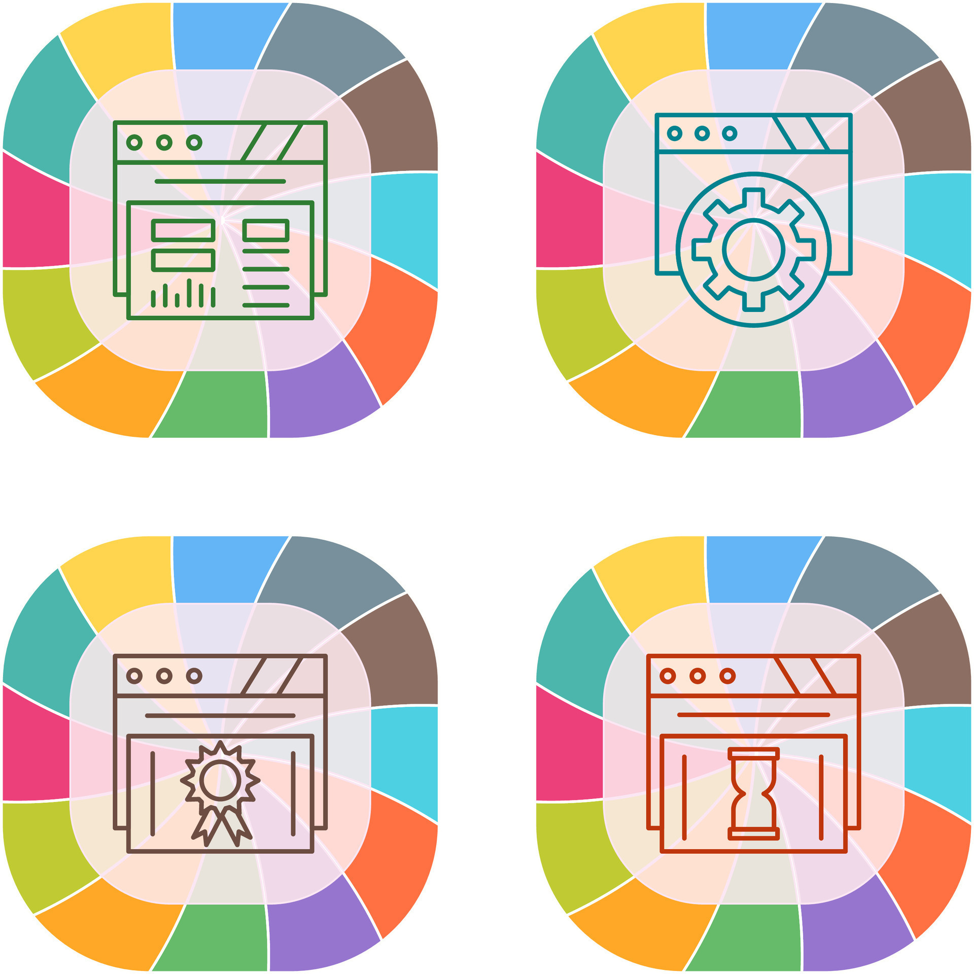 Dashboard and Browser Icon 44702078 Vector Art at Vecteezy